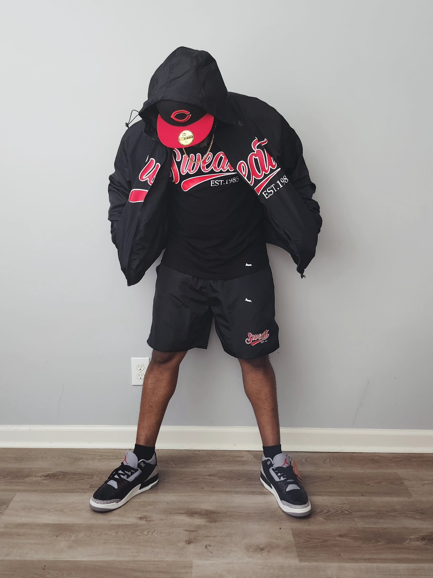 Black & Red Sweats Signature Set – Sweats Clothing Company™ – SWEATS